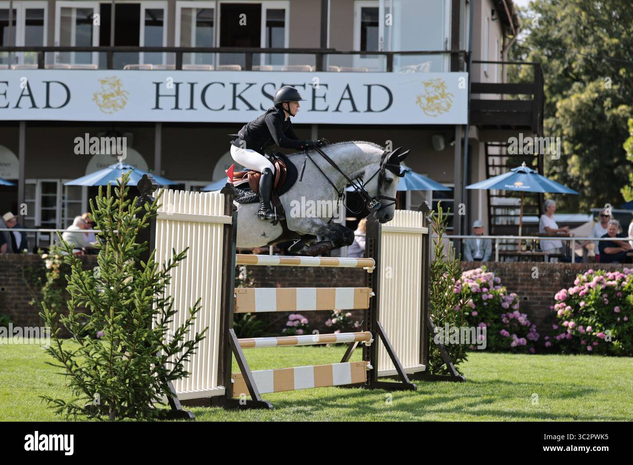 Millie Allen of Great Britain riding Genesis De Talma during the ...