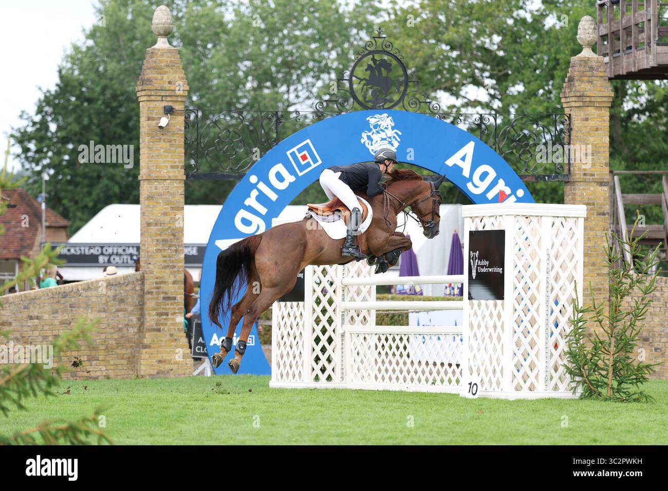 Lars Kersten of Netherlands riding Figueras De Laume during the ...