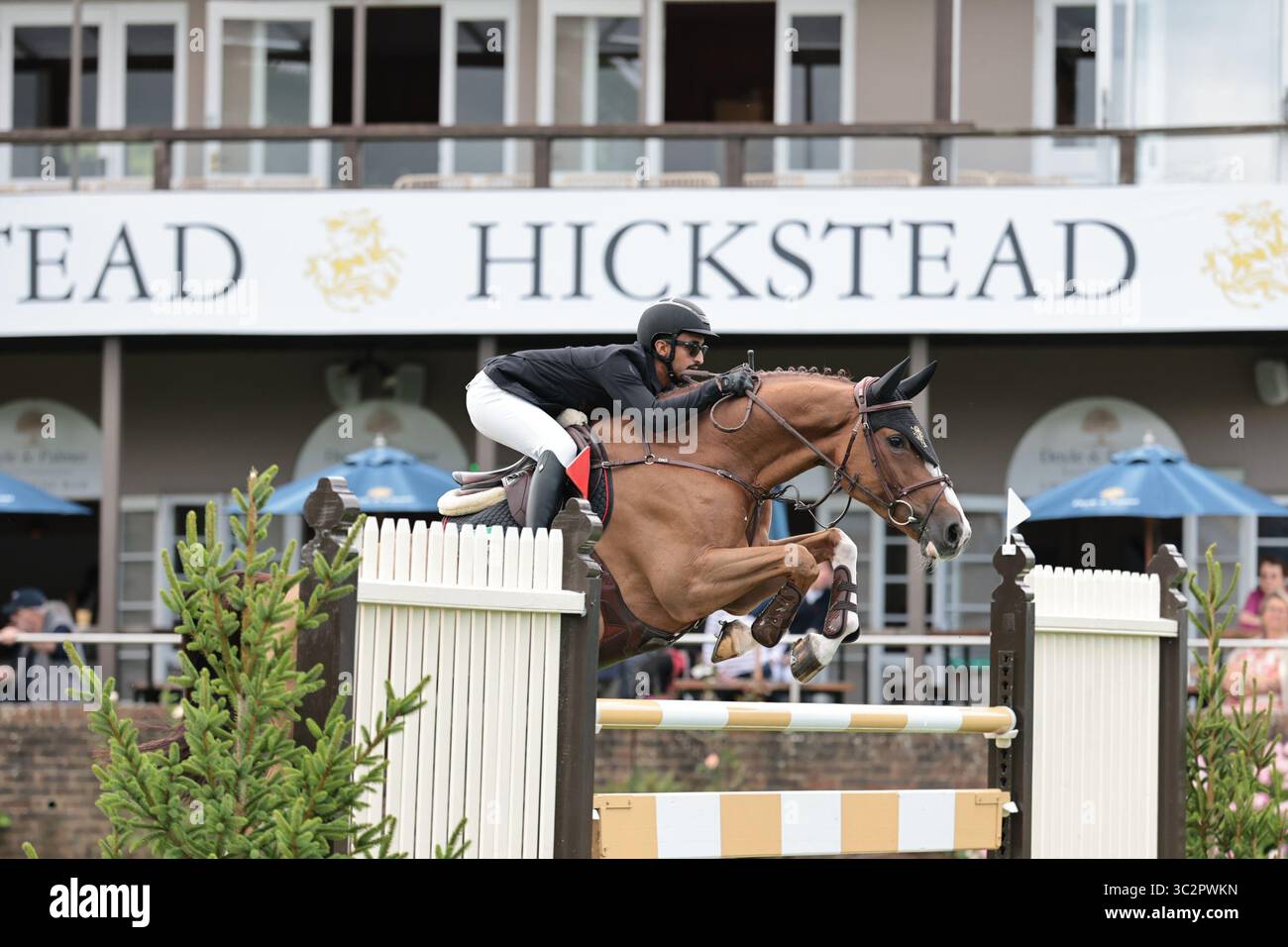 Omar Abdul Aziz Al Marzooqi of United Arab Emirates riding Emeraude De ...