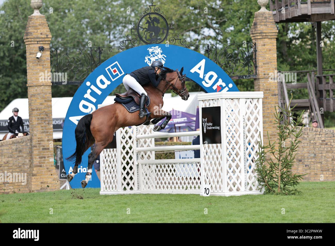 Laura Renwick of Great Britain riding If Evers Girl during the ...