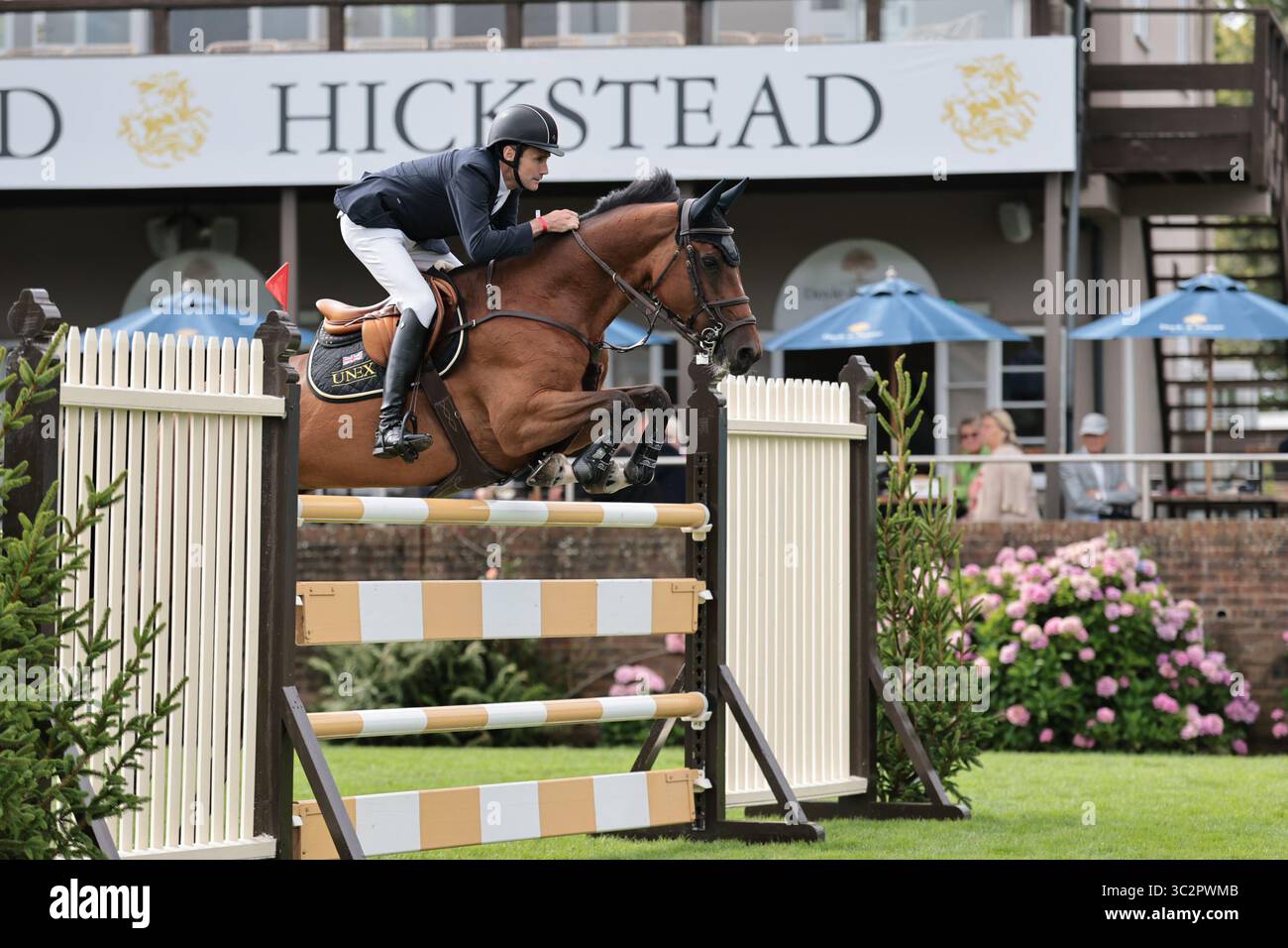 Tim Gredley of Great Britain riding Vuitton Of Picobello Z during the ...