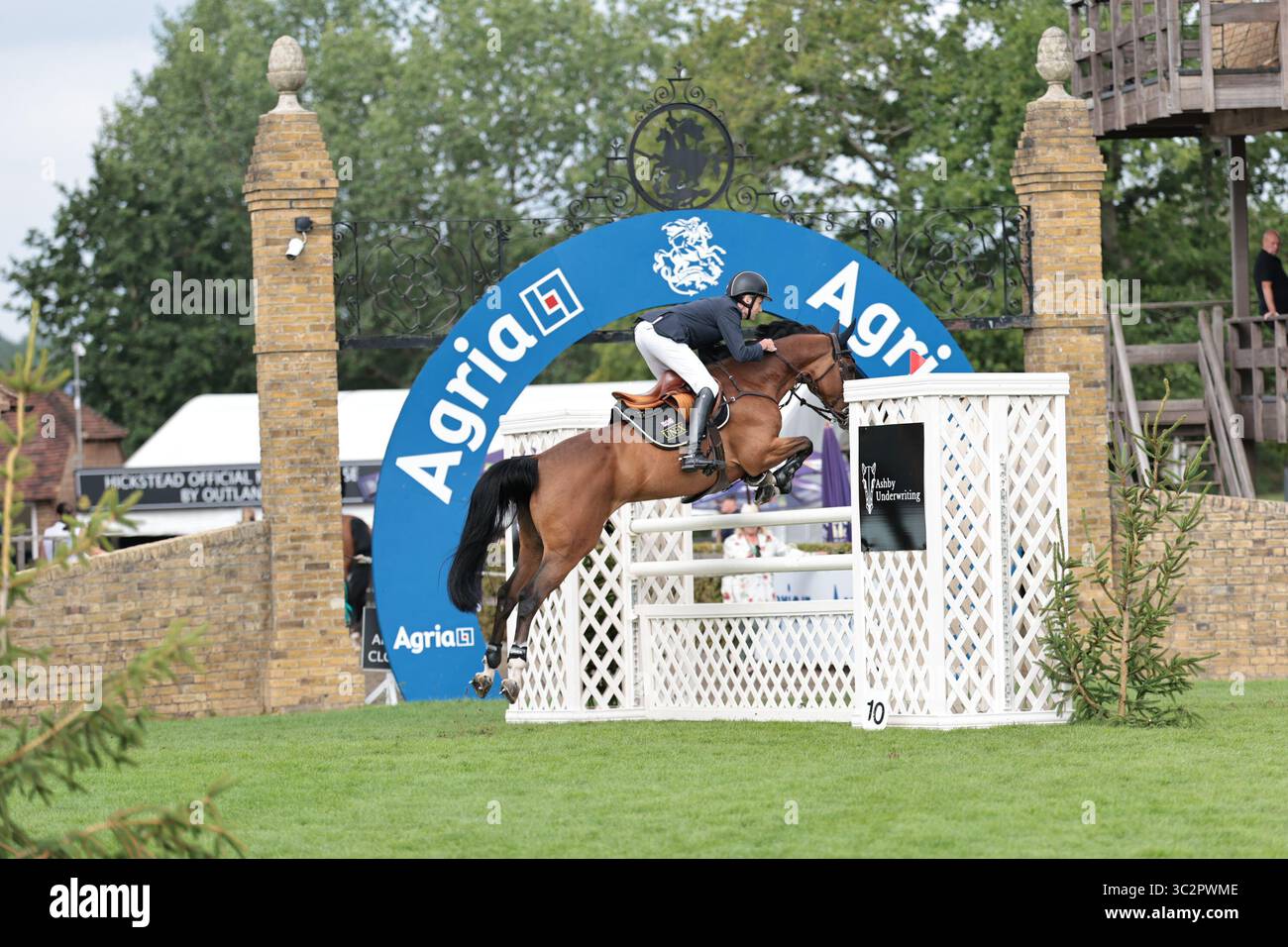 Tim Gredley of Great Britain riding Vuitton Of Picobello Z during the ...