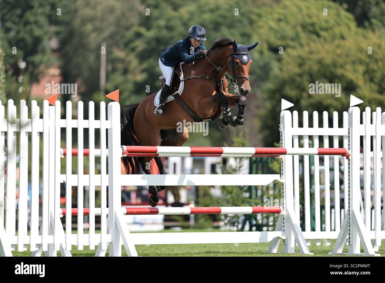 Antonia Andersson of Sweden riding Cuzco during the Royal International ...