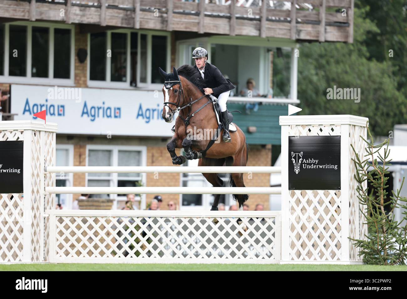 Marcus Ehning of Germany riding Priam Du Roset during the Royal ...