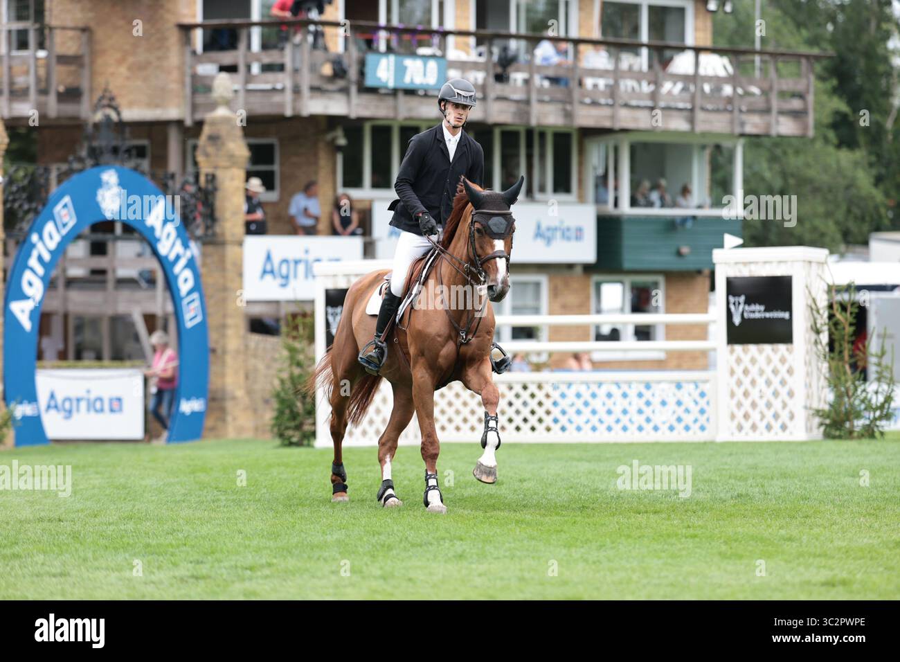 Lars Kersten of Netherlands riding Dancing Queen during the Royal ...