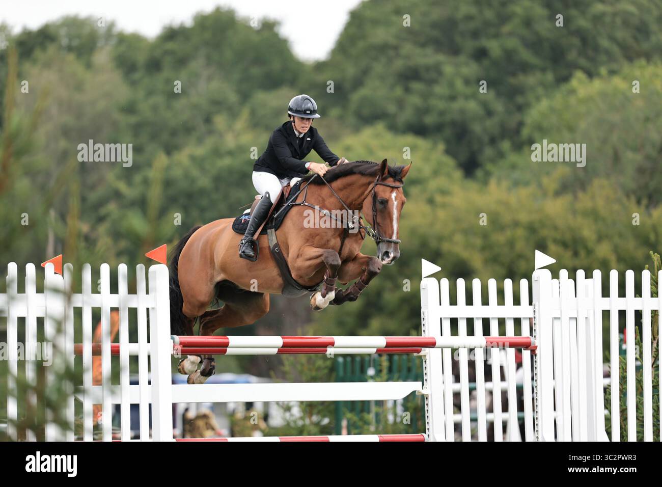Jane Annett of Great Britain riding Jywan during the Royal ...