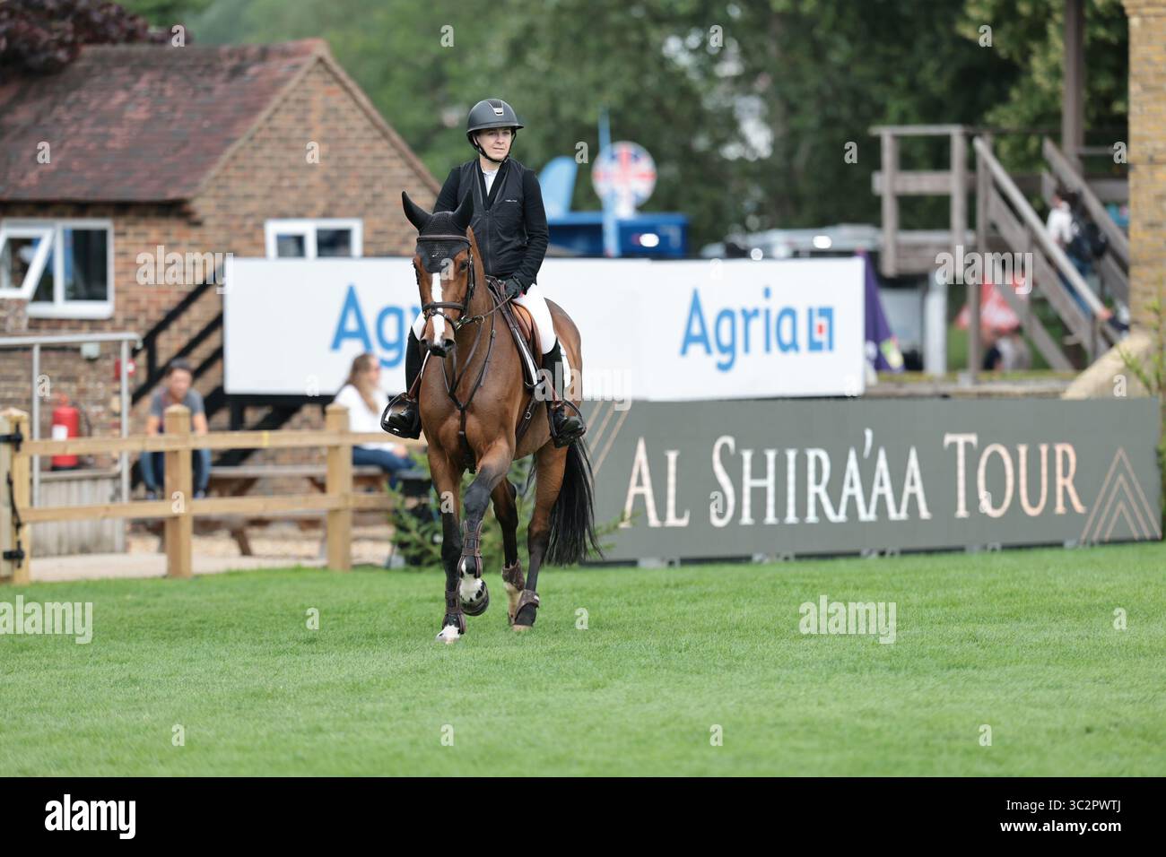 Millie Allen of Great Britain riding Quick Diamant Hr during the Royal ...