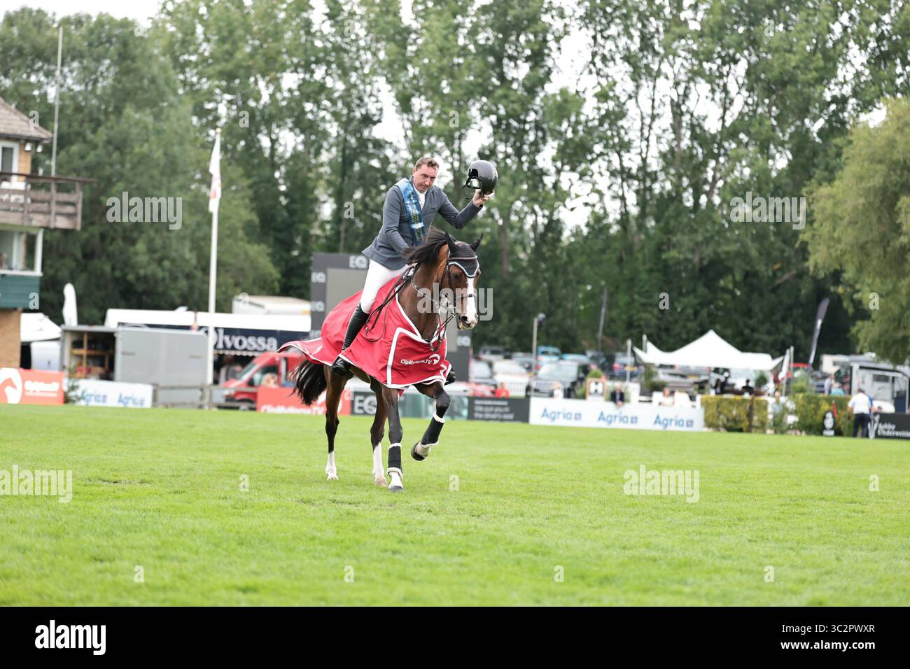 Jordan Coyle of Ireland riding For Gold during the prize giving ...