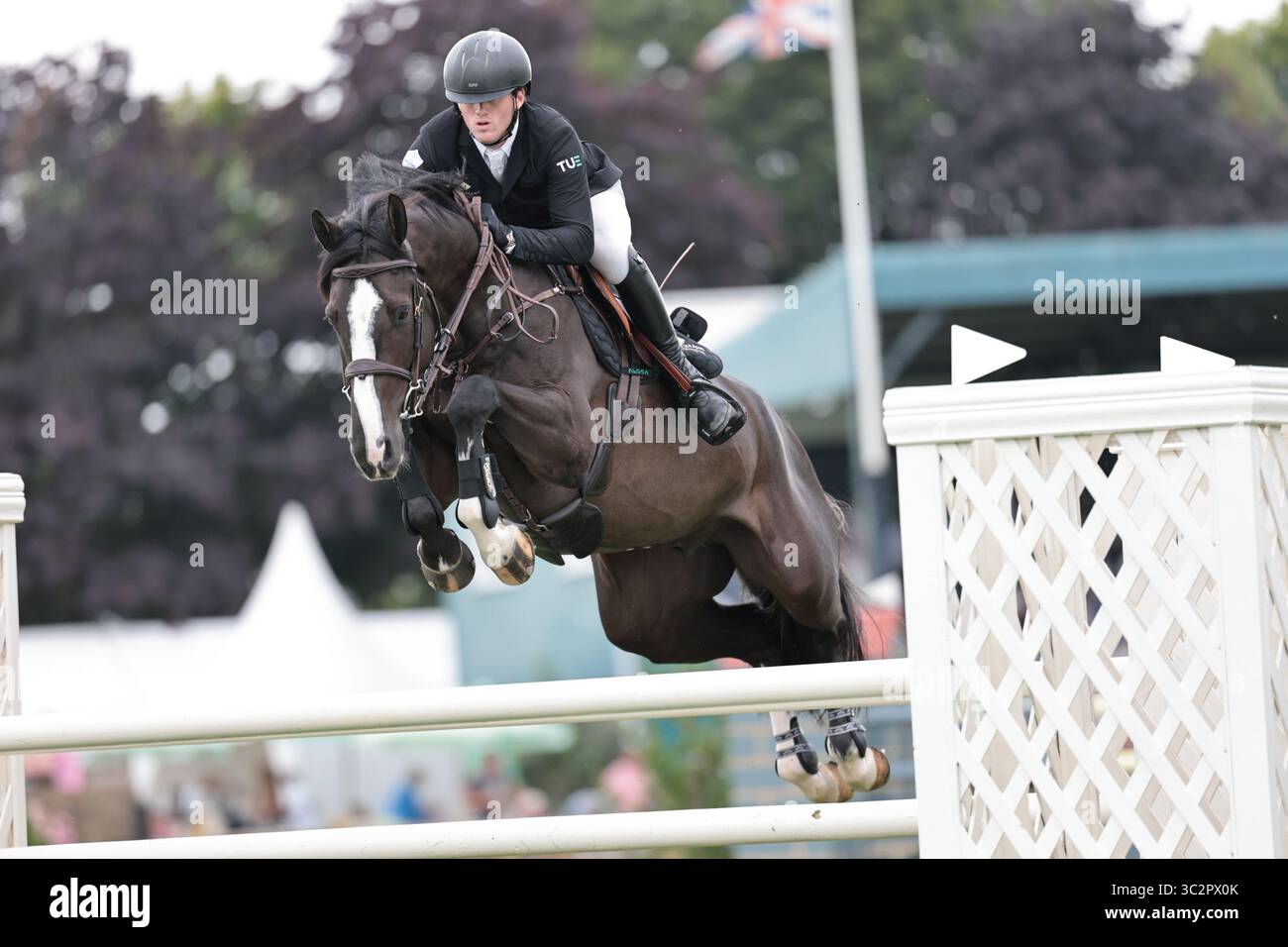 Sean Monaghan of Ireland riding Tiberio Della Caccia during the ...