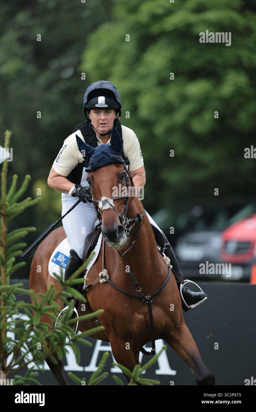 Pippa Funnell of Great Britain riding Billy Wonder during the Ashby ...
