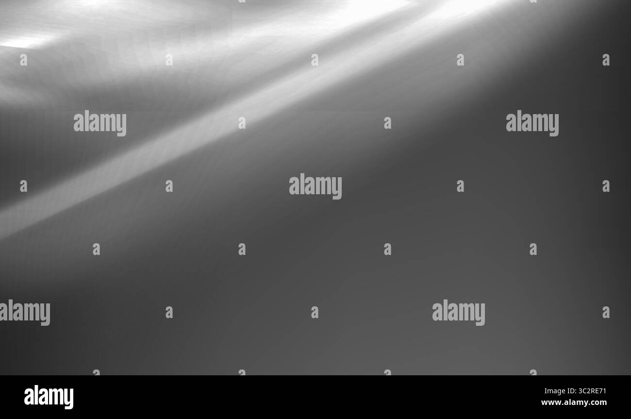 Chrome gradient with soft shine. Reflective aluminum grey surface in ...