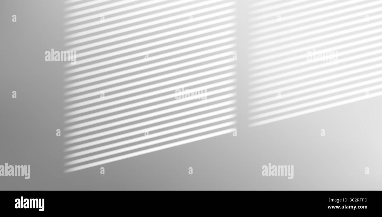 Window blinds casting shadow Stock Vector Images - Alamy