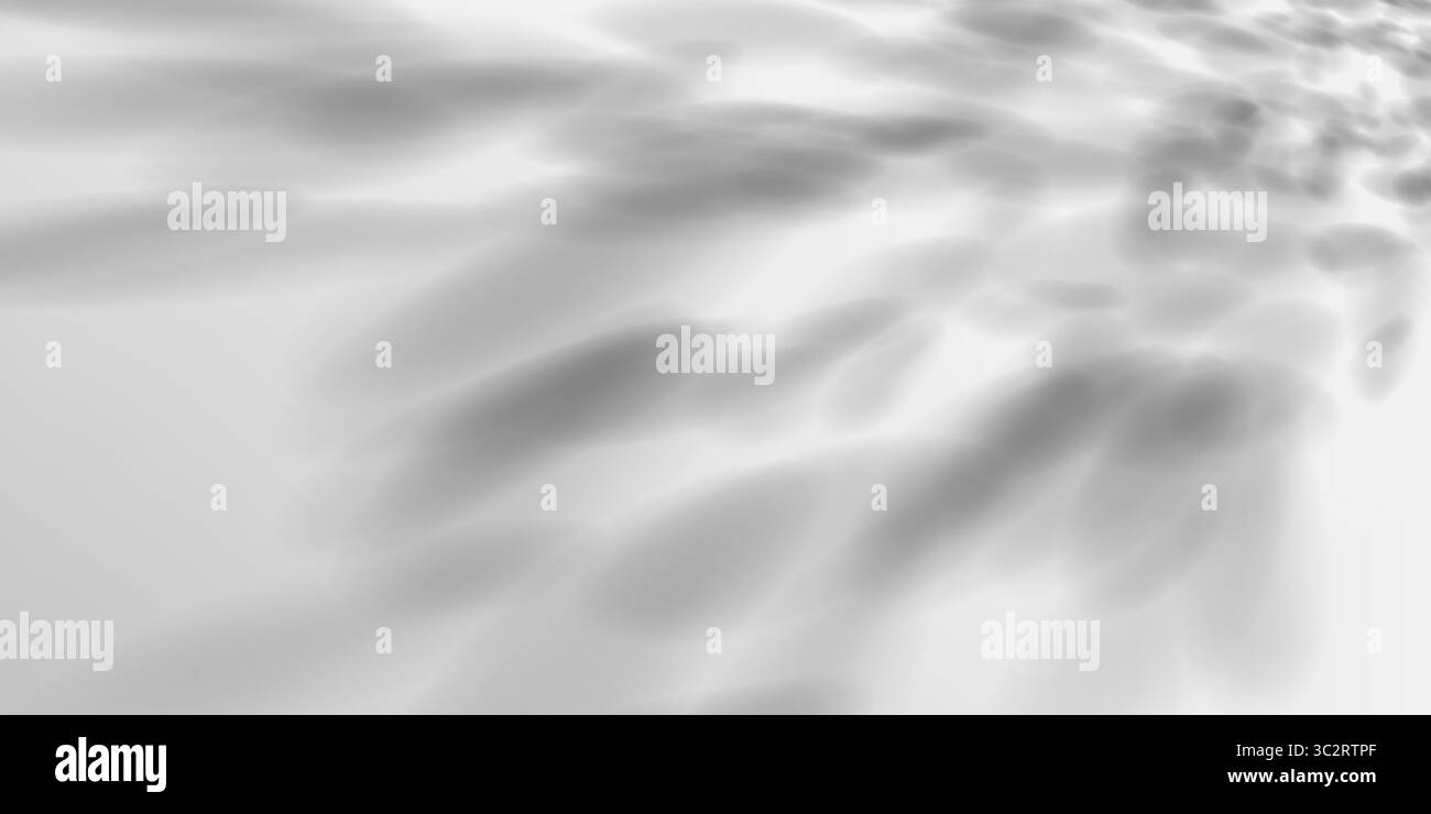 Abstract summer overlay with shadows of palm leaves on sunlit surface ...
