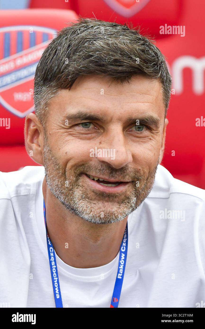 Pavol Stano head cocach of MSK Zilina before match of the second ...