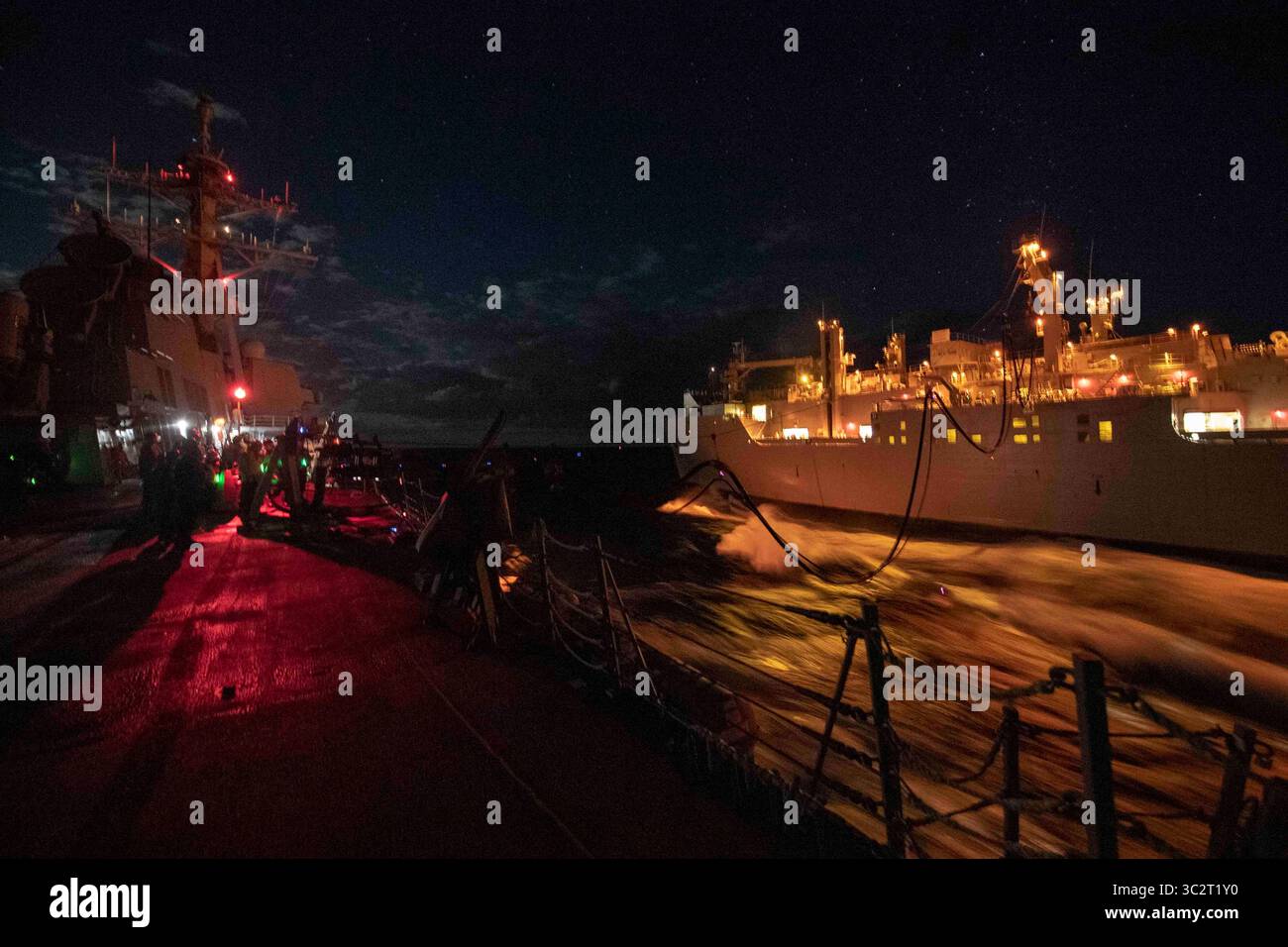 July 20, 2019 - Coral Sea - The Arleigh Burke-class guided-missile ...