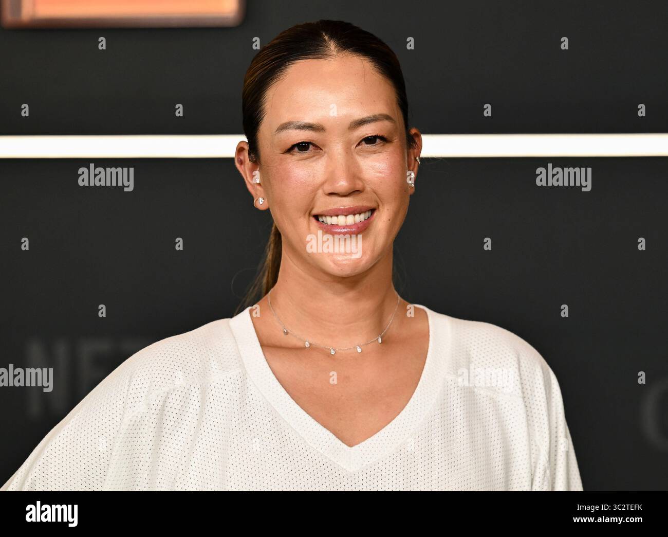 Michelle Wie West attends the premiere of Netflix's "Happy Gilmore 2 ...