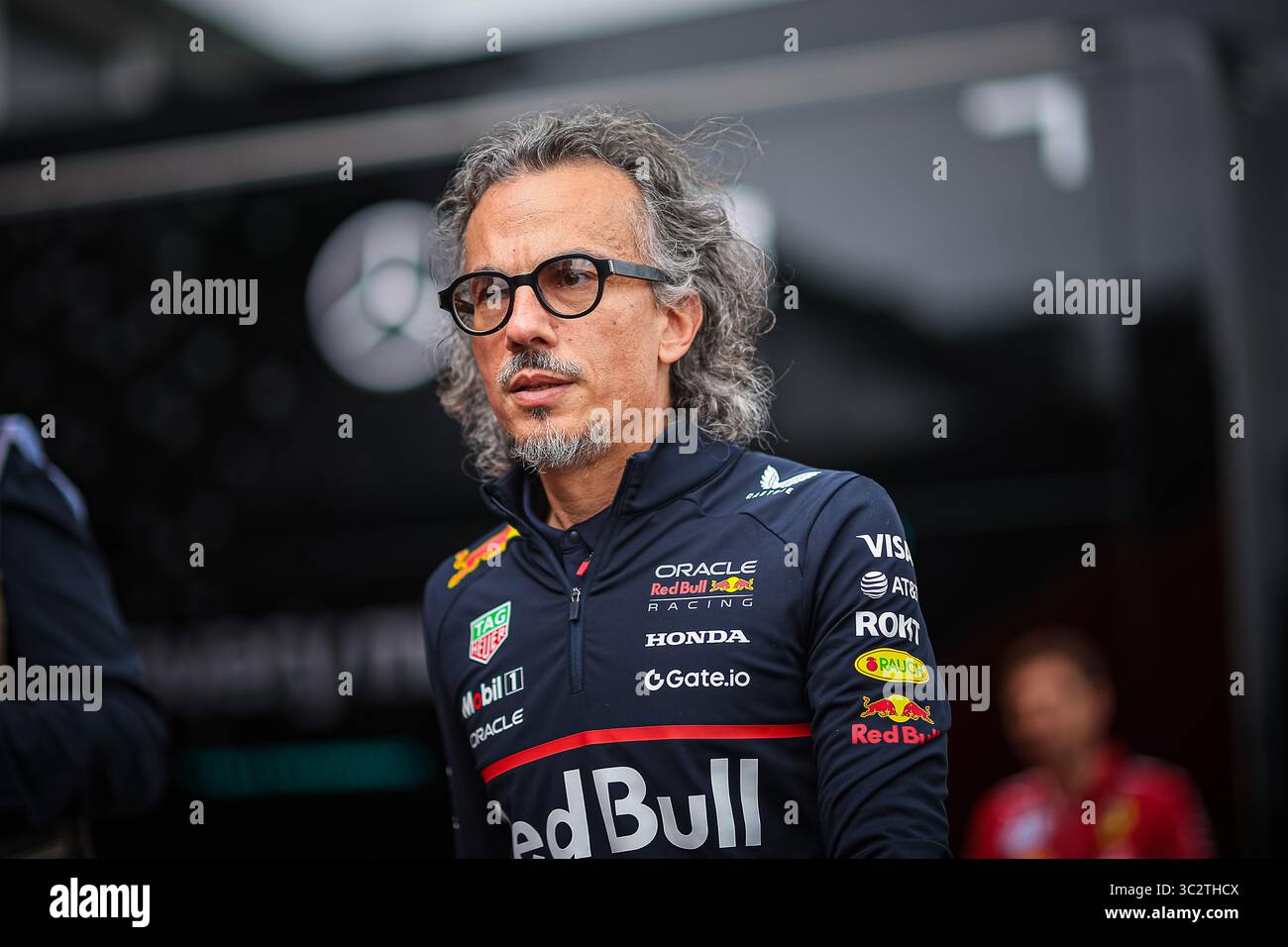 Laurent Mekies, Team Principal at Oracle Red Bull Racing, during the ...