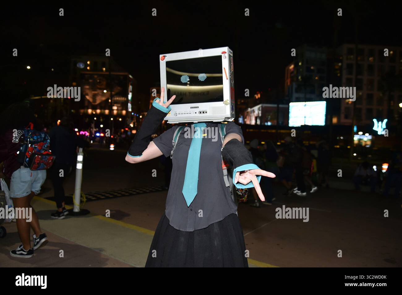 Hatsune Miku of Monterey, Mexico attends Comic-Con International ...