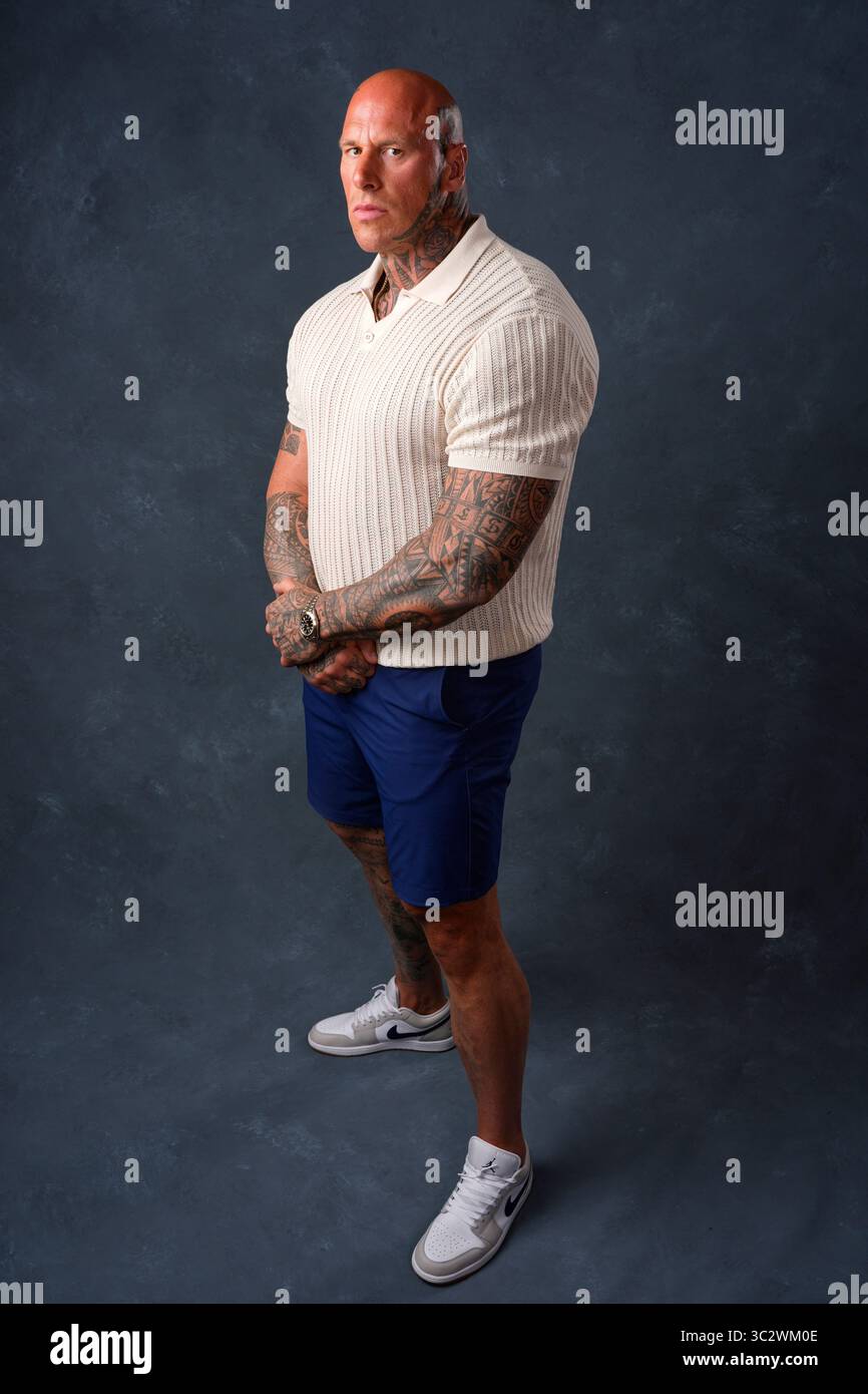 Martyn Ford poses for a portrait to promote "Red Sonja" during Comic ...