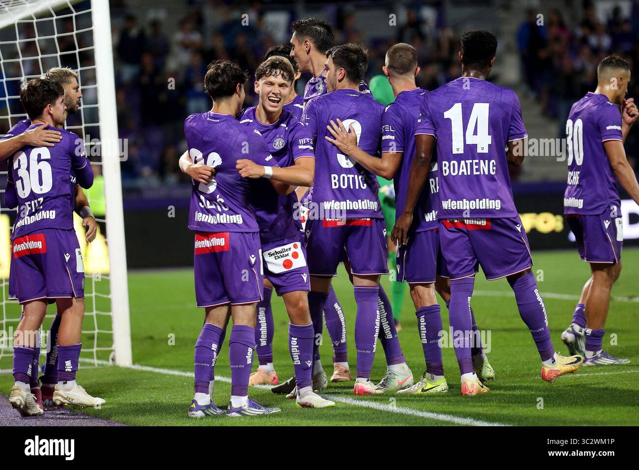 VIENNA, AUSTRIA - JULY 24: Jubilation by Sanel Saljic and Matteo ...