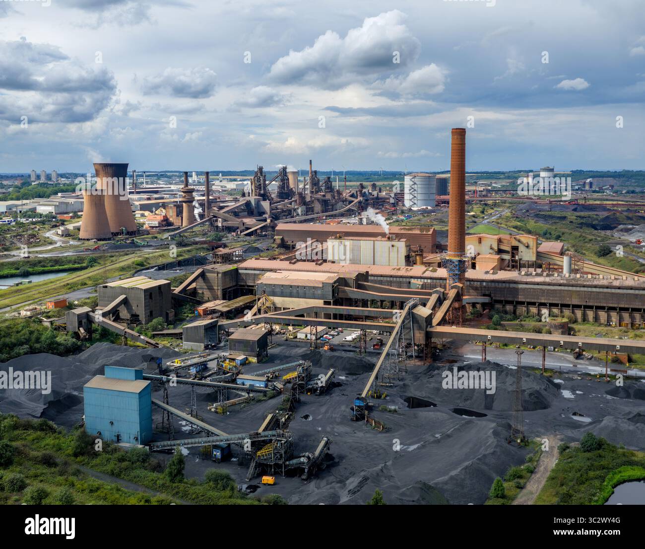 Steelworks furnace scunthorpe hi-res stock photography and images - Alamy