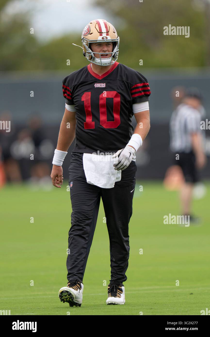 Jul 24, 2025; Santa Clara, California, USA; San Francisco 49ers ...