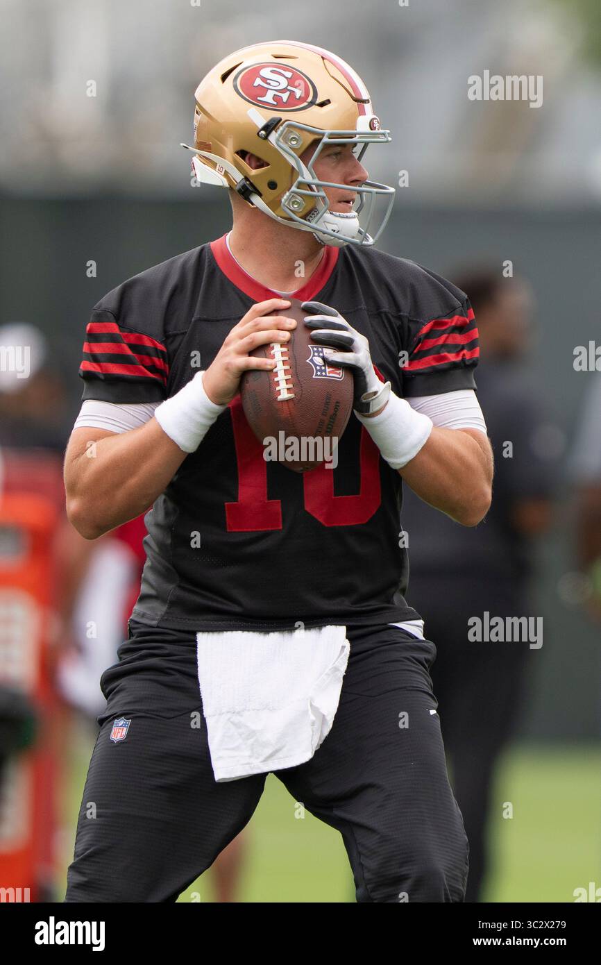 Jul 24, 2025; Santa Clara, California, USA; San Francisco 49ers ...