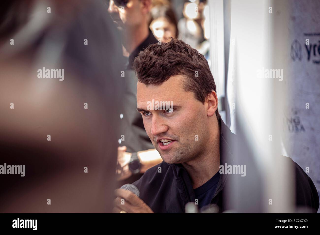 Charlie kirk, turning point usa hi-res stock photography and images - Alamy