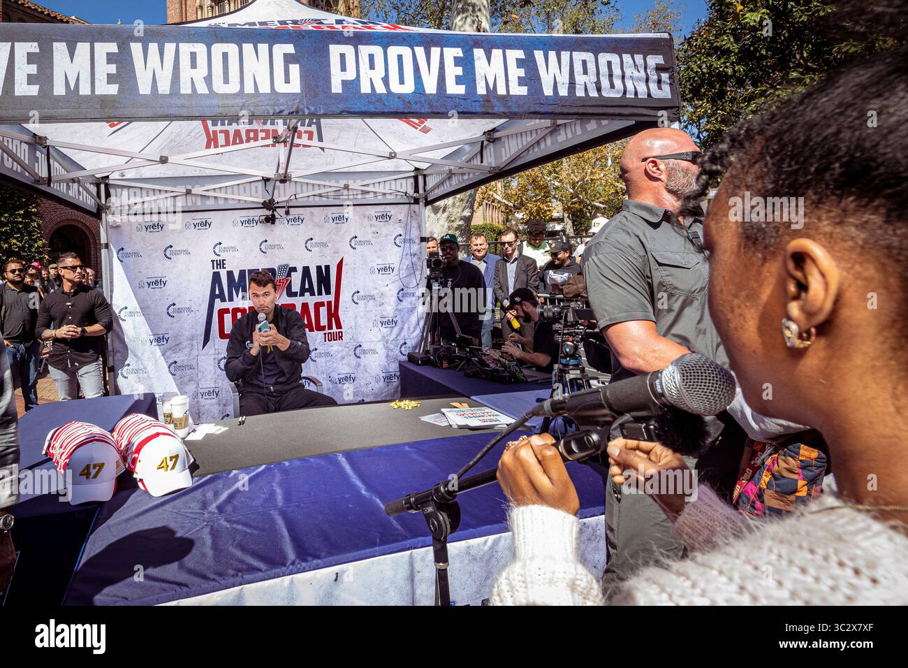 Charlie kirk, turning point usa hi-res stock photography and images - Alamy