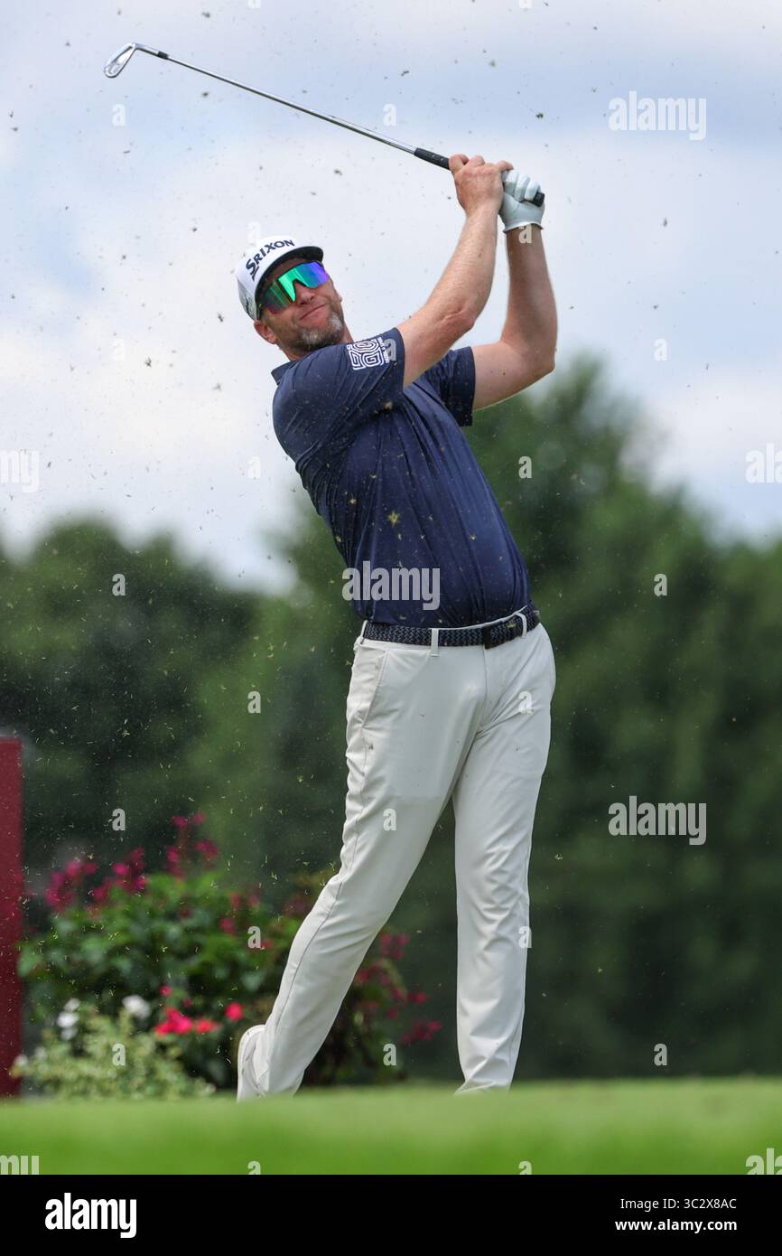 July 24th, 2025: Ryan Brehm of the United States hits his shot on the ...