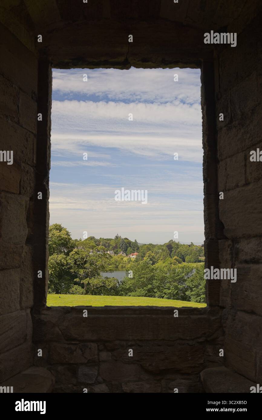 View from linlithgow palace hi-res stock photography and images - Alamy