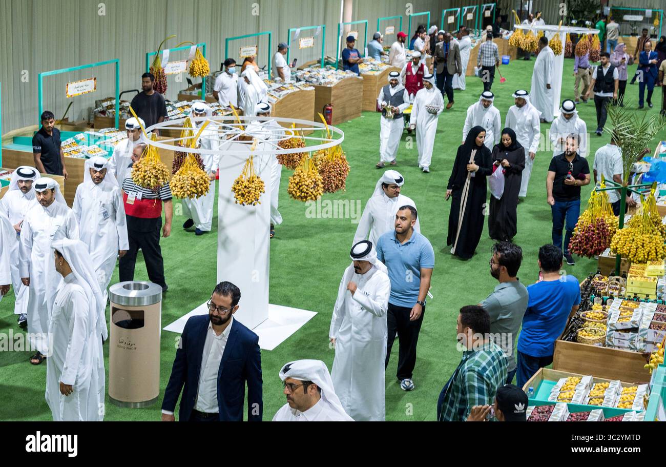 QATAR LOCAL DATES FESTIVAL 2025 People visit the 10th edition of the ...