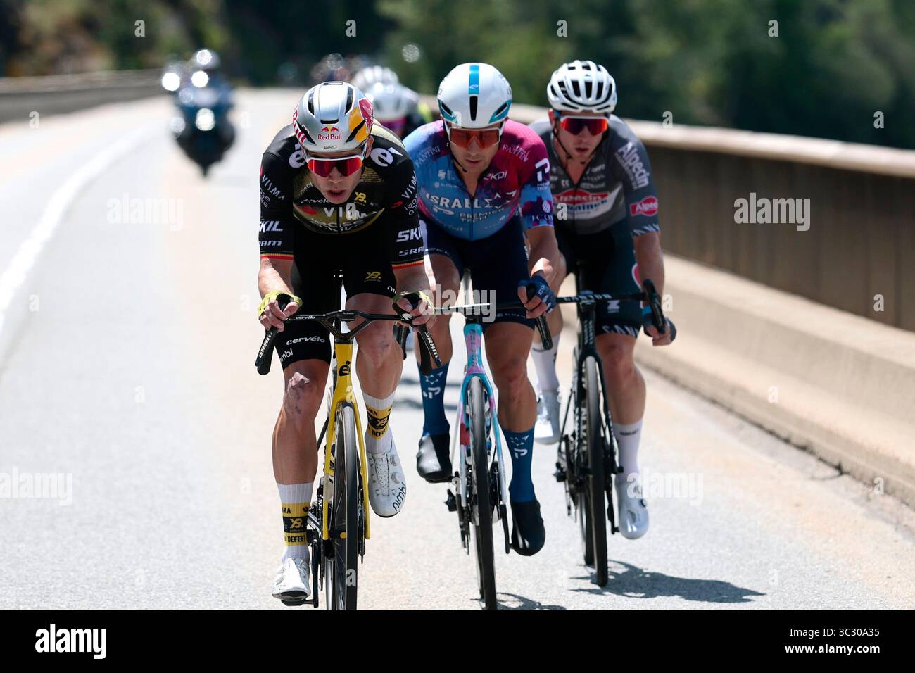 24th July 2025: Vourchevel Col de la Loze, France: Van Aert Wout (BEL ...