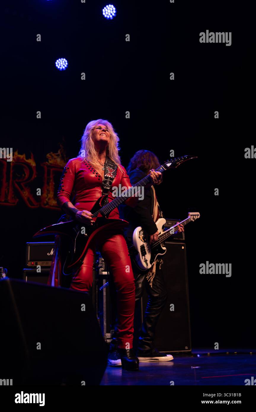 London, United Kingdom. 25th July 2025. 80s metal Lita Ford headlines ...