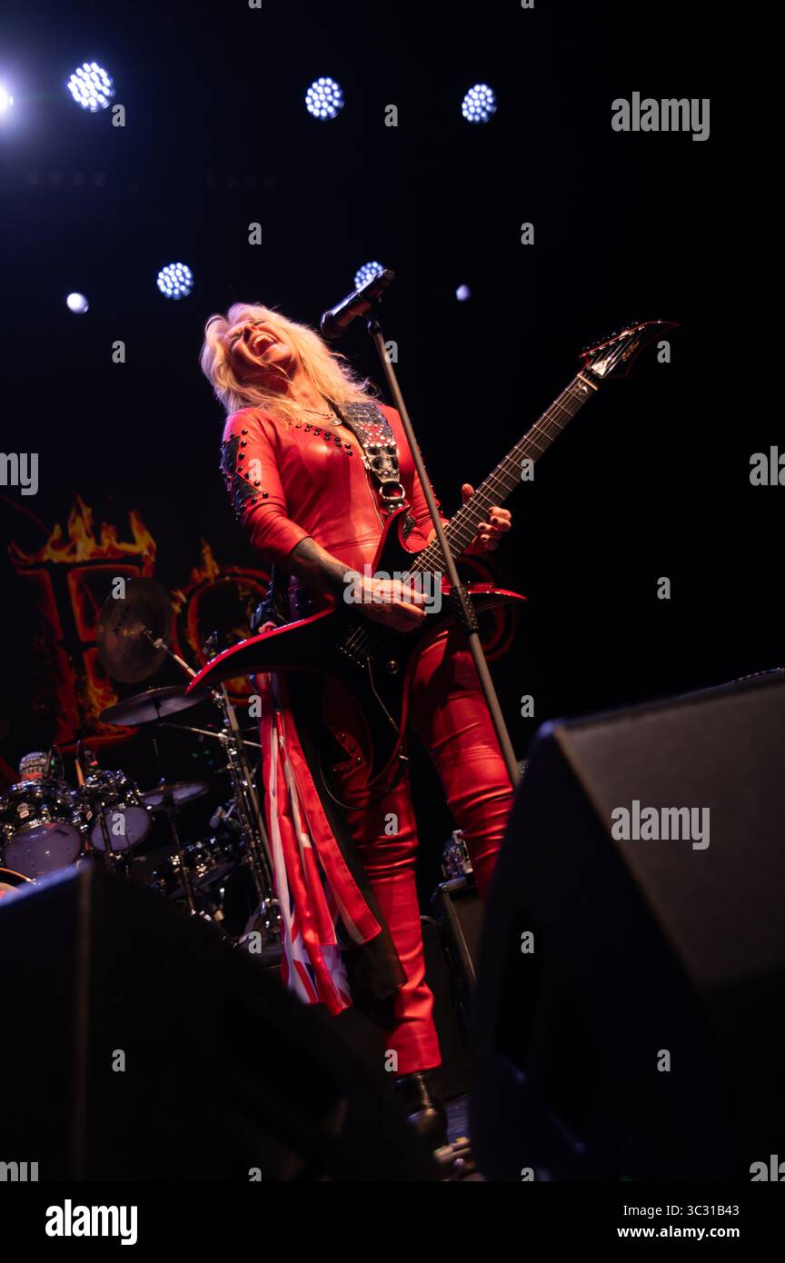 London, United Kingdom. 25th July 2025. 80s metal Lita Ford headlines ...