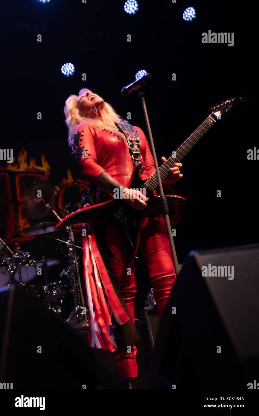 London, United Kingdom. 25th July 2025. 80s metal Lita Ford headlines ...
