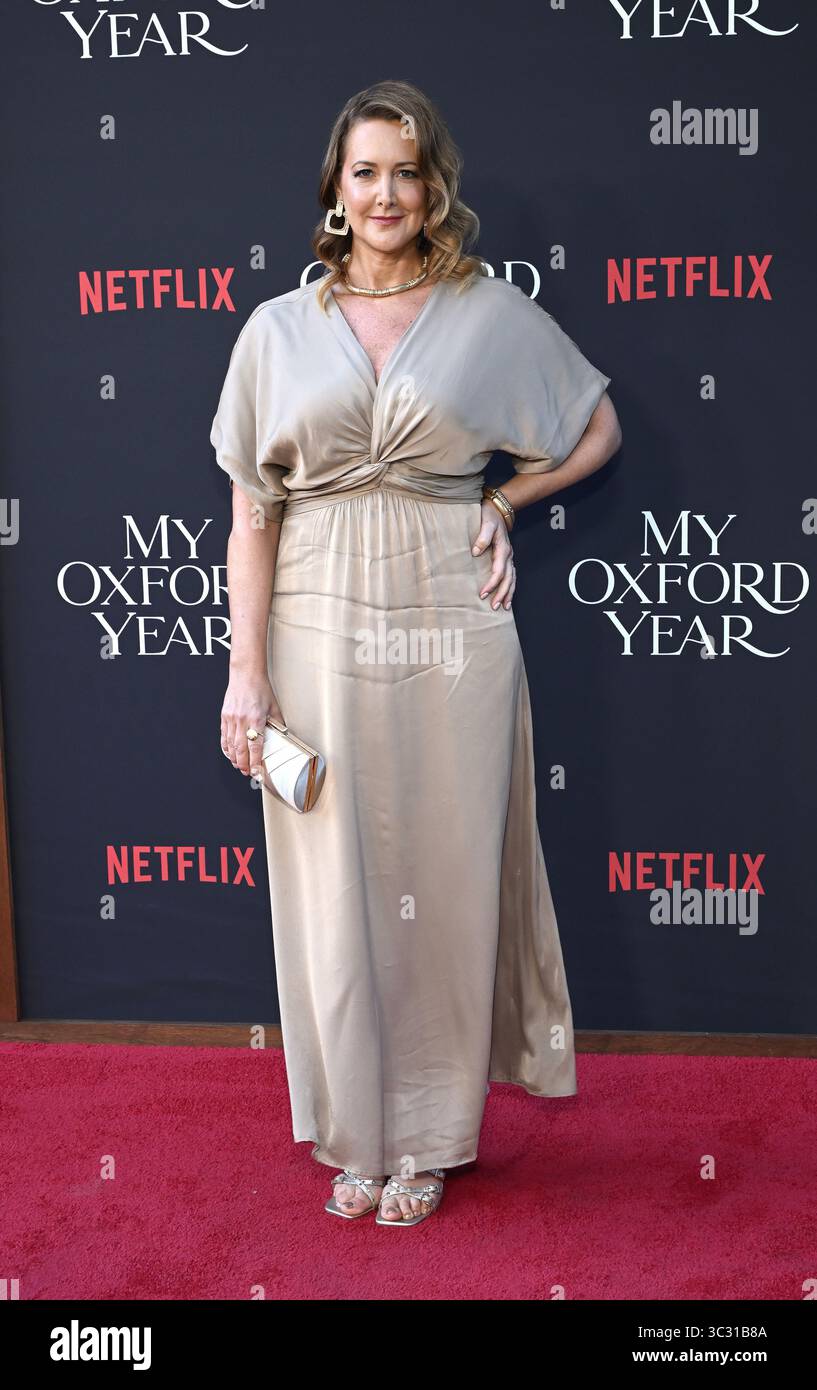 Romina Cocca arriving at “My Oxford Year” Los Angeles premiere held at ...