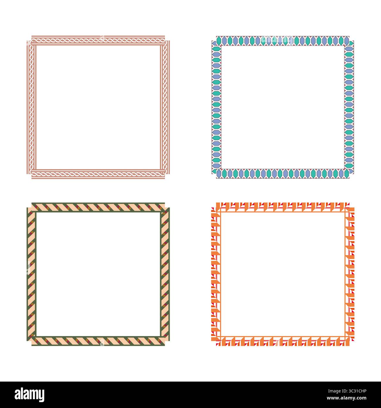 Square panel icon. Grid section symbol. Vector block graphic. Blue ...