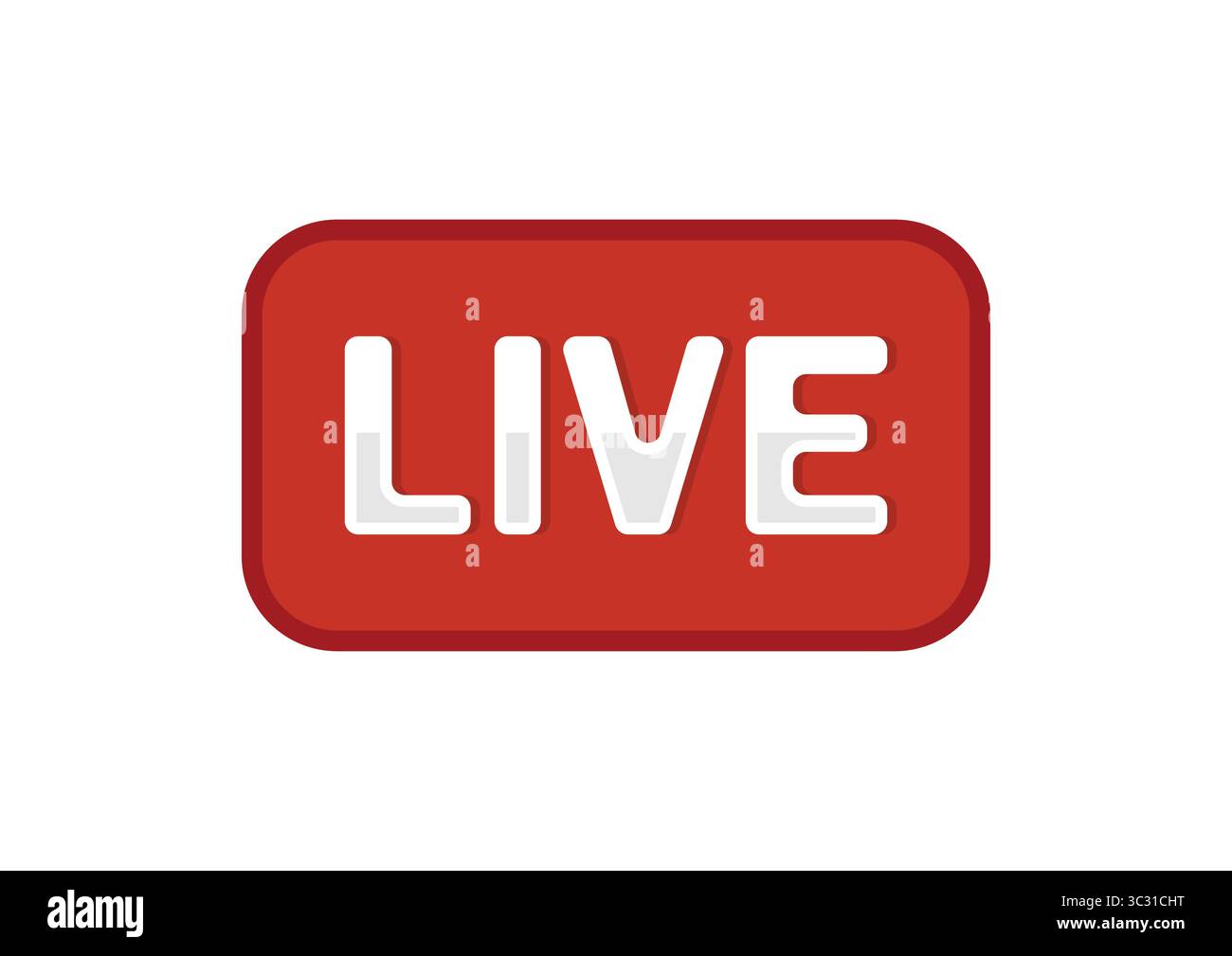 Go live icon app Stock Vector Images - Alamy
