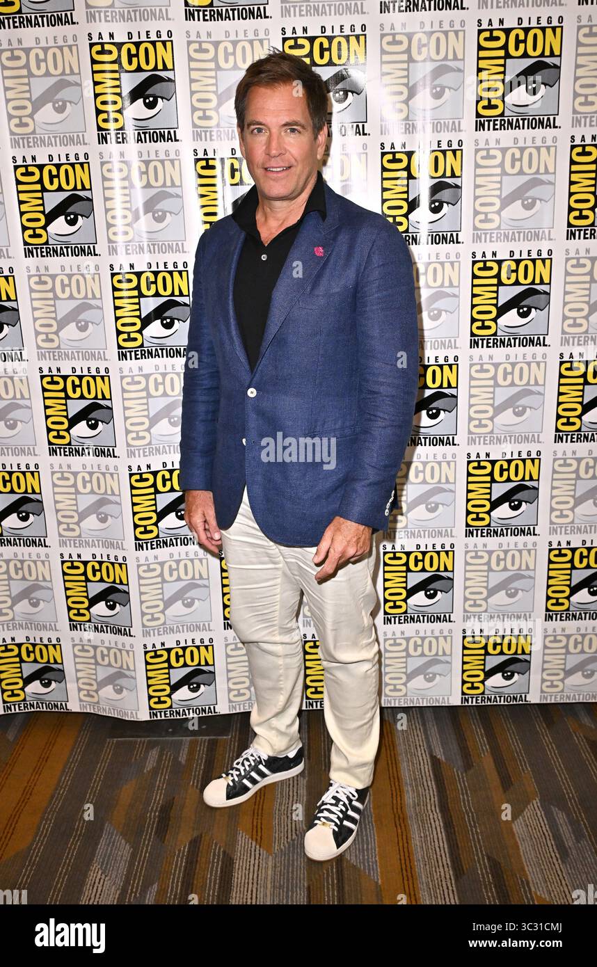 Michael Weatherly arriving to the “NCIS: Tony & Ziva’” panel at the ...
