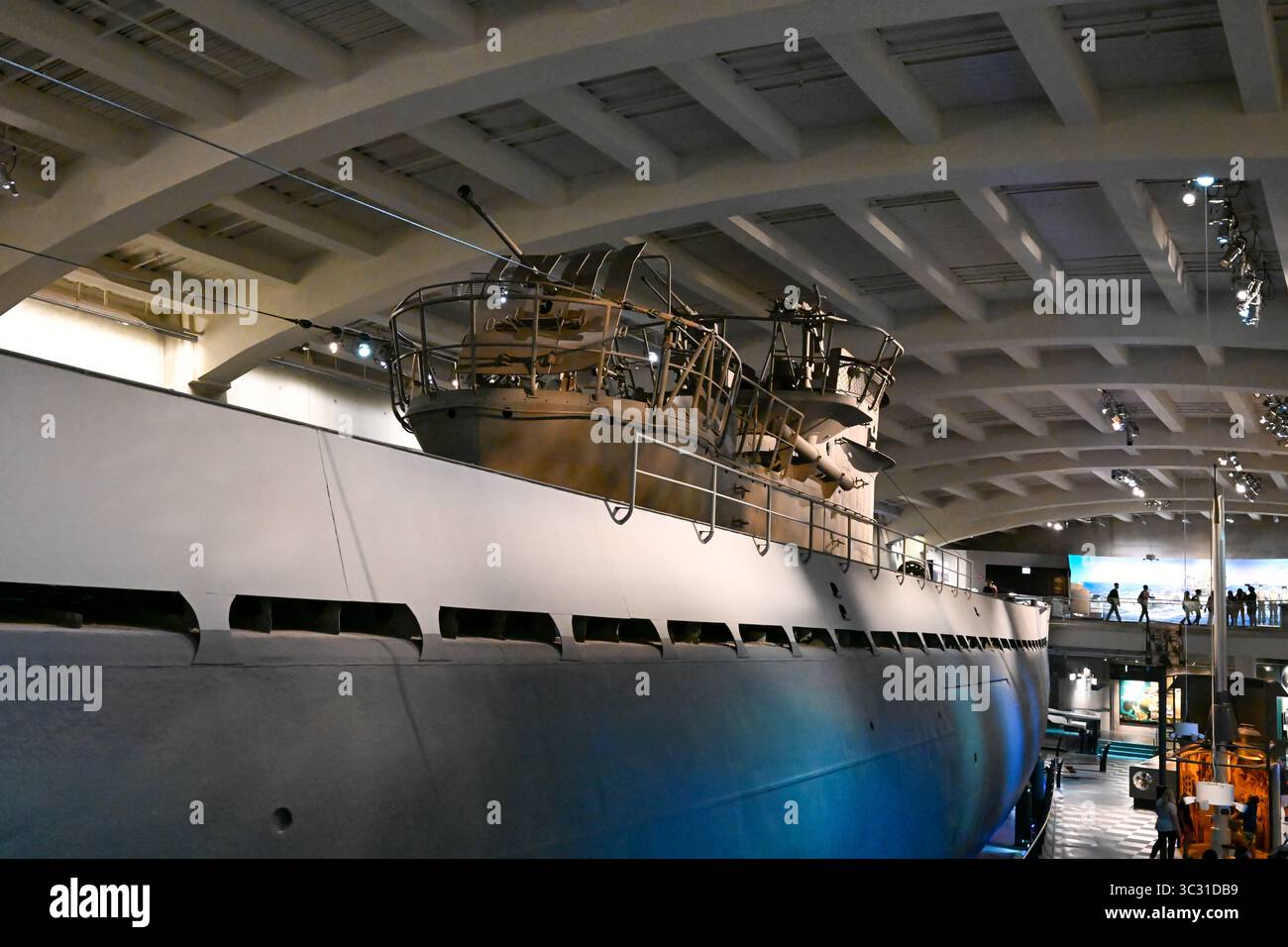 Chicago, Illinois, USA - 9.15.2023: German Submarine U-505 at the ...