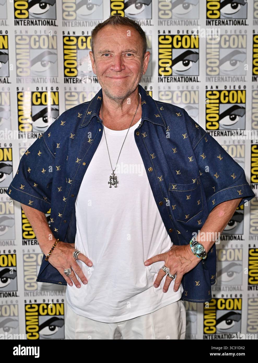 Renny Harlin arriving to “The Strangers: Chapter 2” photo call at the ...