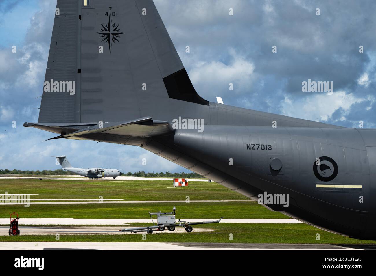 A Royal Air Force A400M Atlas aircraft assigned to the RAF Air Mobility ...