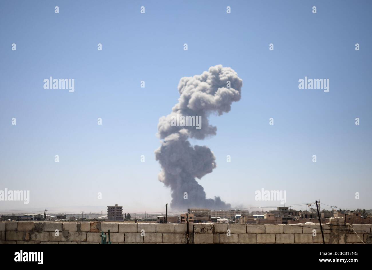 A powerful explosion rocked the northwestern Syrian province of Idlib ...