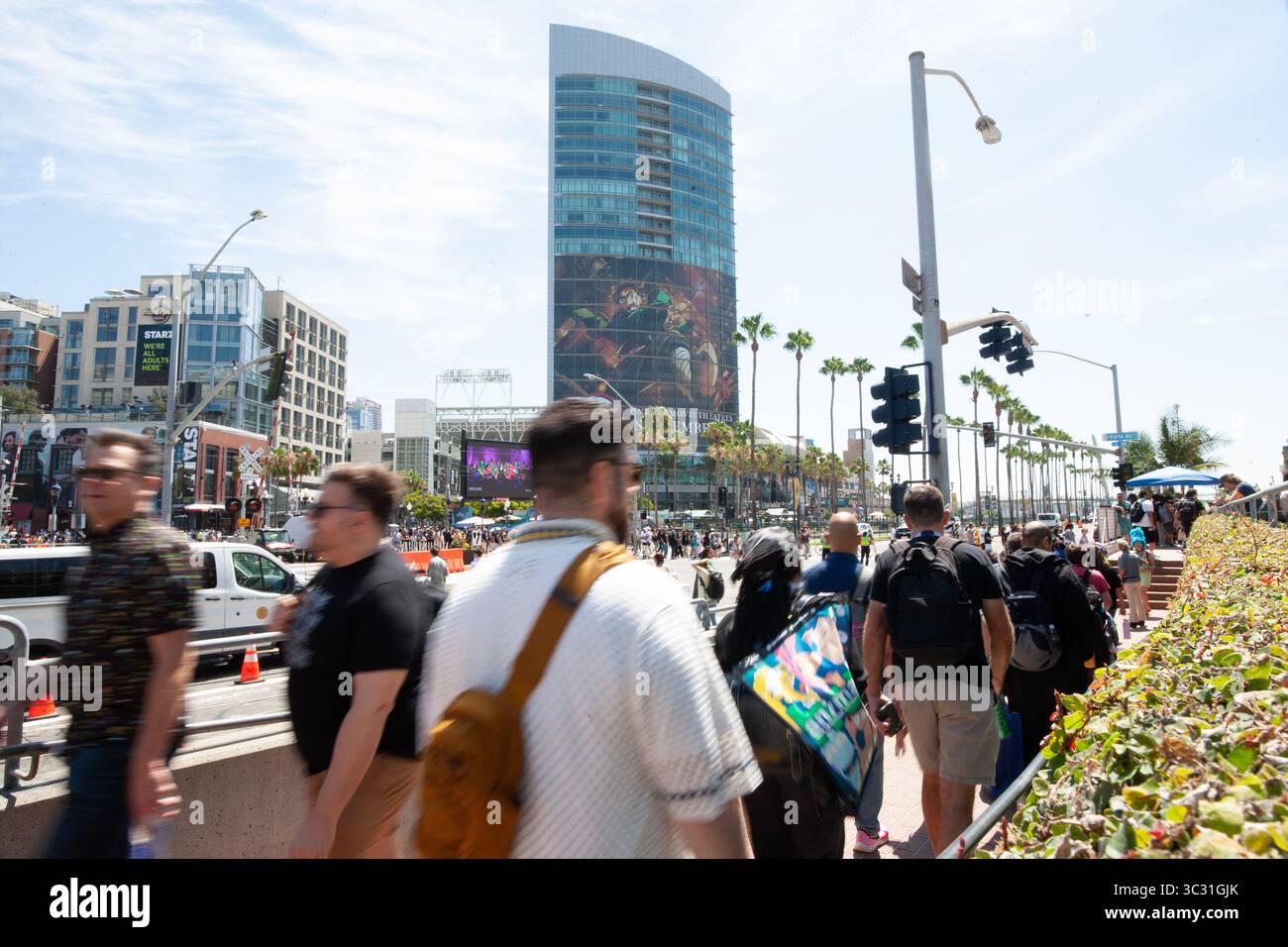 SAN DIEGO, CA - July 24rd: Cosplay and ambiance at San Diego Comic Con ...