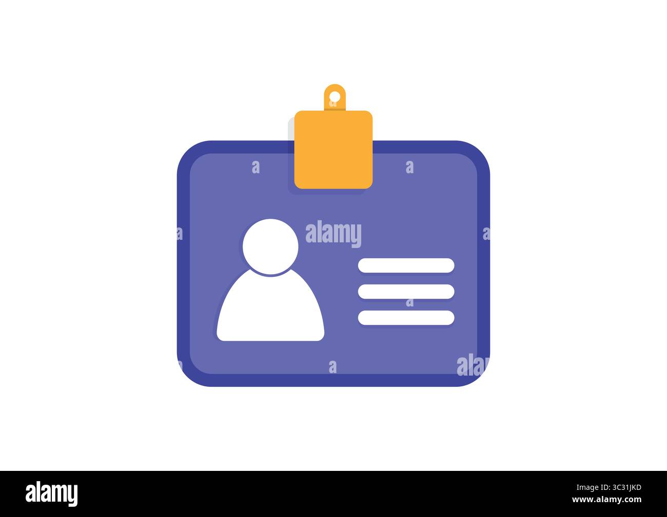 Purple lanyard Stock Vector Images - Alamy