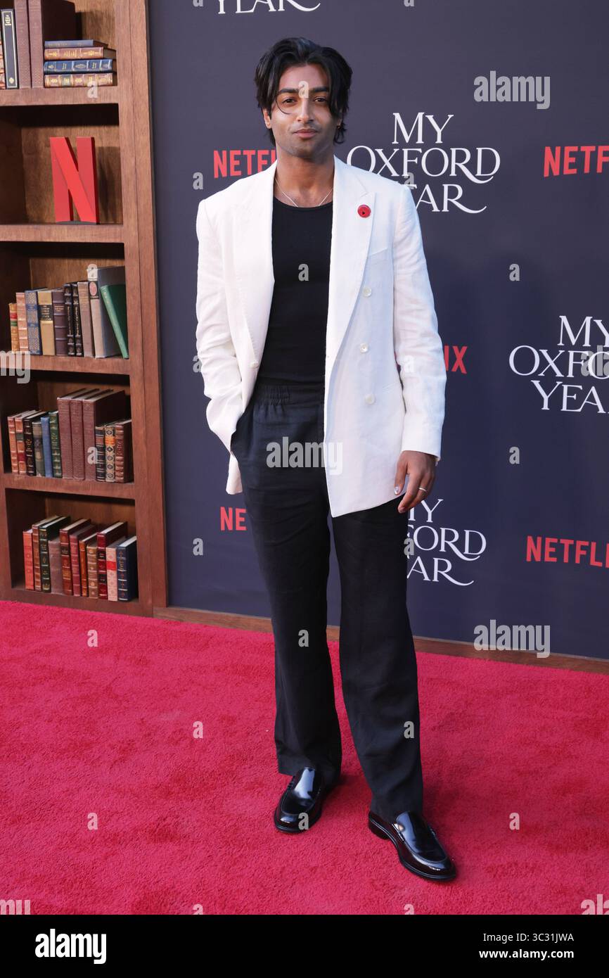 Los Angeles, USA. 24th July, 2025. Nikhil Parmar attends the Netflix ...
