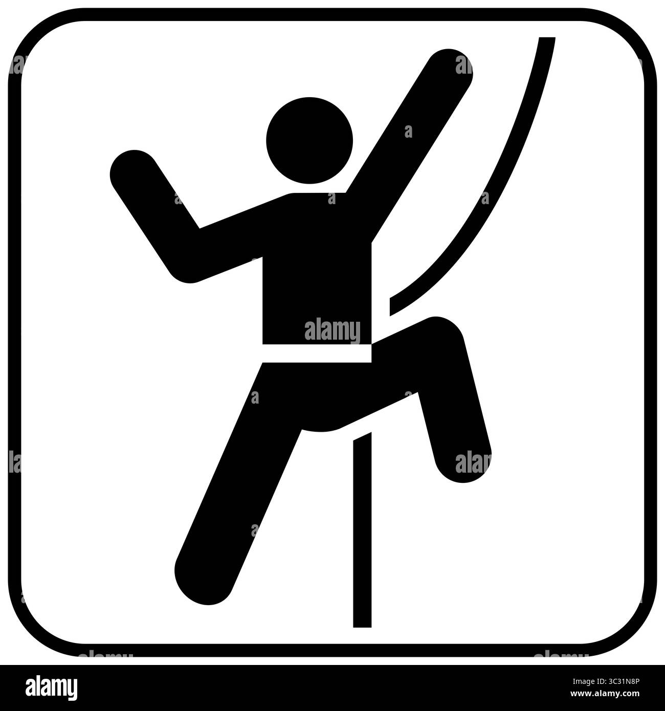 Rock with symbol Cut Out Stock Images & Pictures - Alamy