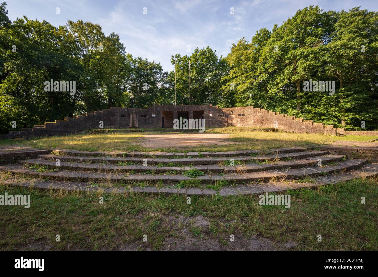 The Nazi-Era Thingstätte Amphitheater in Heidelberg, Germany Stock ...