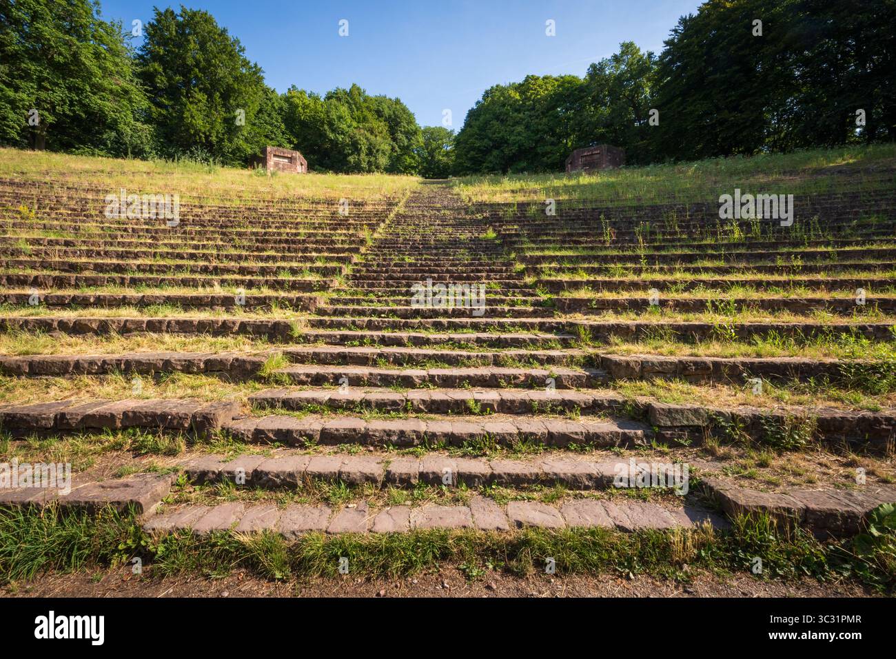 The Nazi-Era Thingstätte Amphitheater in Heidelberg, Germany Stock ...